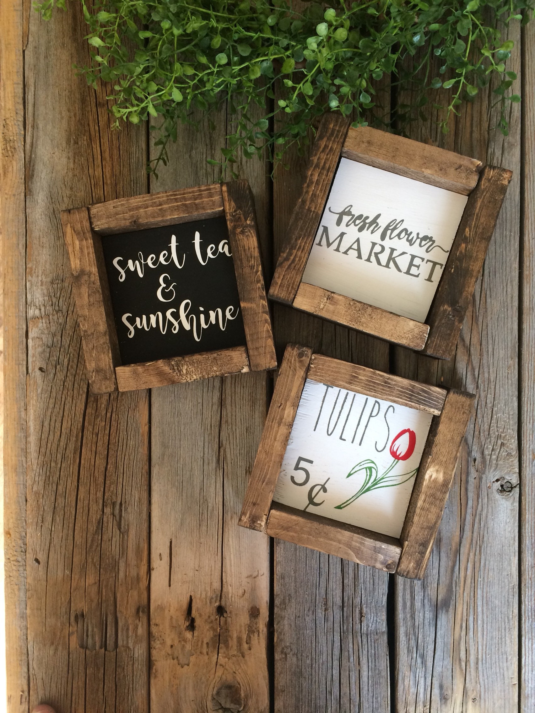 Spring Signs/ Farmhouse Signs/sweet Tea Sign/ Farmhouse Spring - Etsy