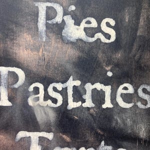 Primitive Tavern Sign/ Colonial Sign/ Rustic Bakery Menu Decor Rustic ...