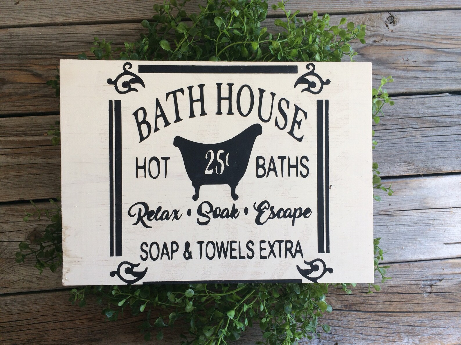Bathroom Signs/ Farmhouse Signs/ Farmhouse Decor/ Bathroom - Etsy