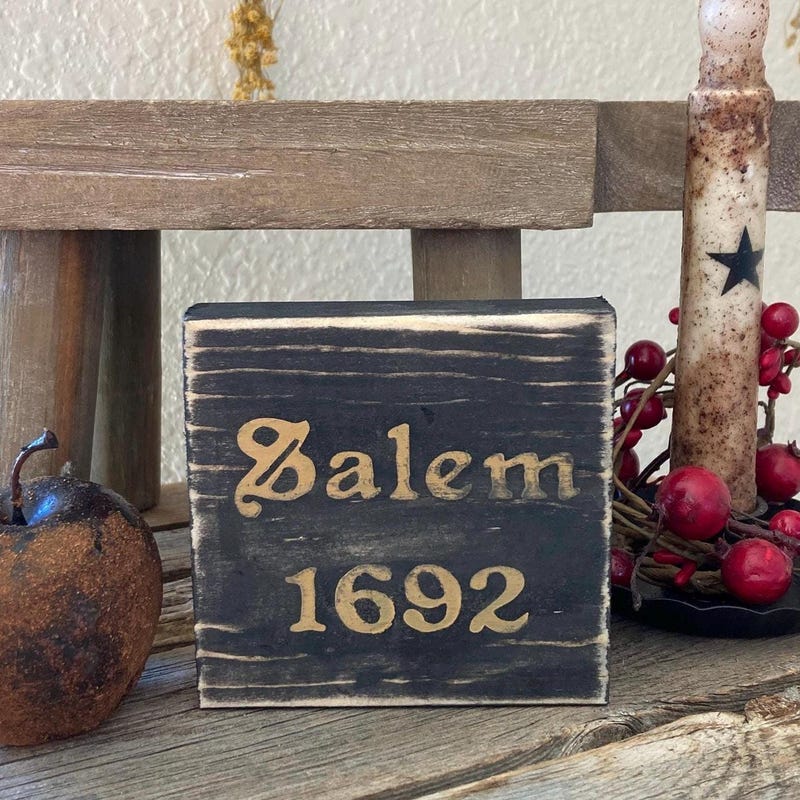 Colonial Halloween Signs - Etsy