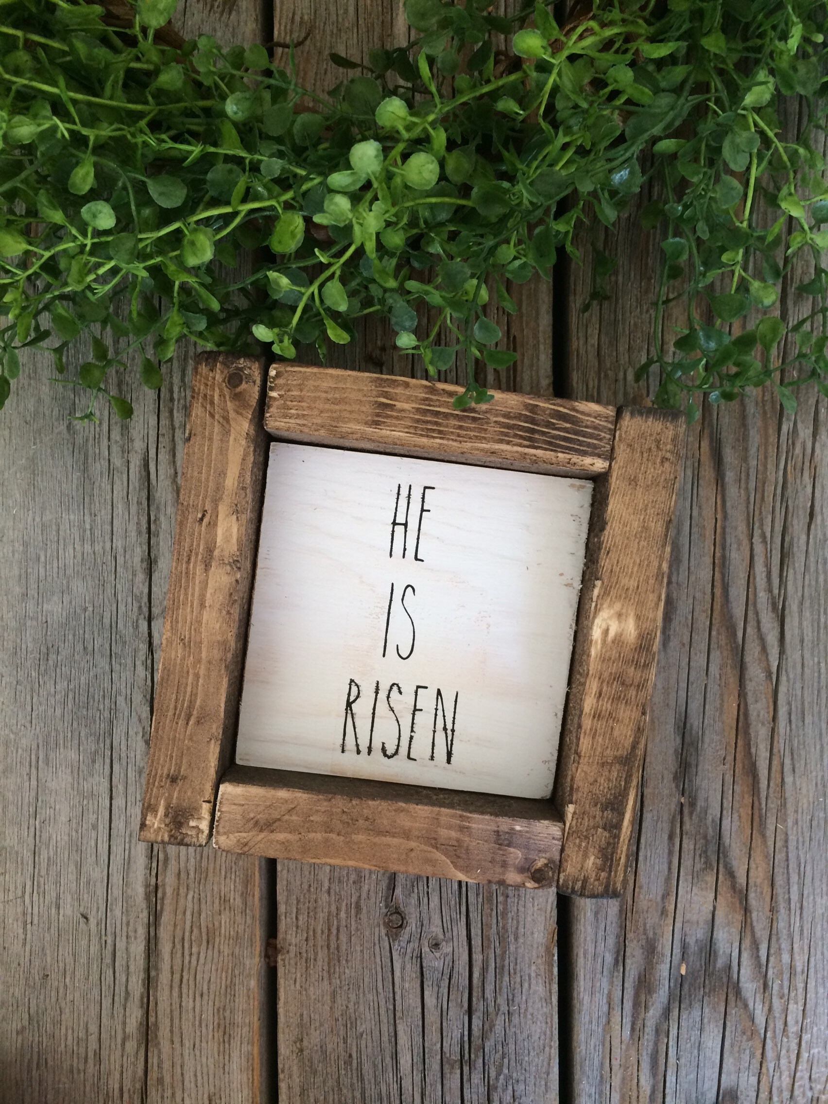 Easter Signs/ Spring Signs/ Hello Spring Happy Easter He is - Etsy