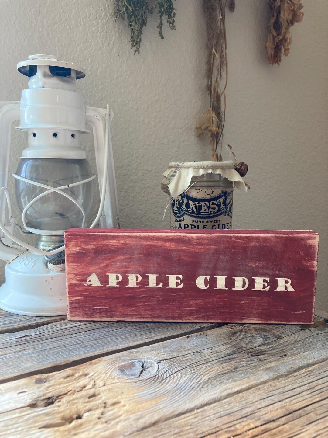 Primitive Apple Cider Sign Fall Sign Farmhouse Sign/ / Prim Decor ...