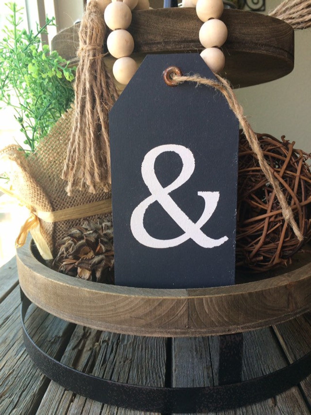 Farmhouse Decor Wood Tag and Sign Farmhouse Sign Farmhouse Decor Wooden ...