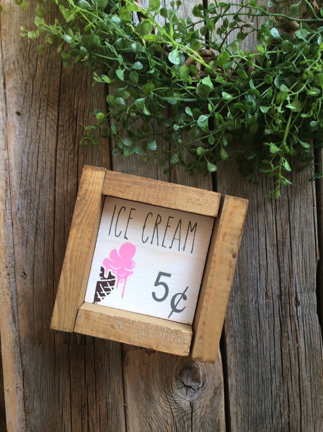 Summer Signs Ice Cream Sign Creamsicle Sign/ Tiered Tray Sign - Etsy