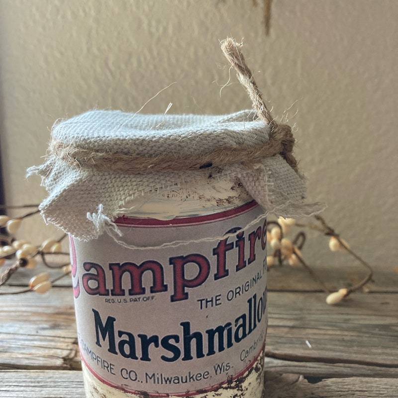 Marshmallow Tin Container - Etsy