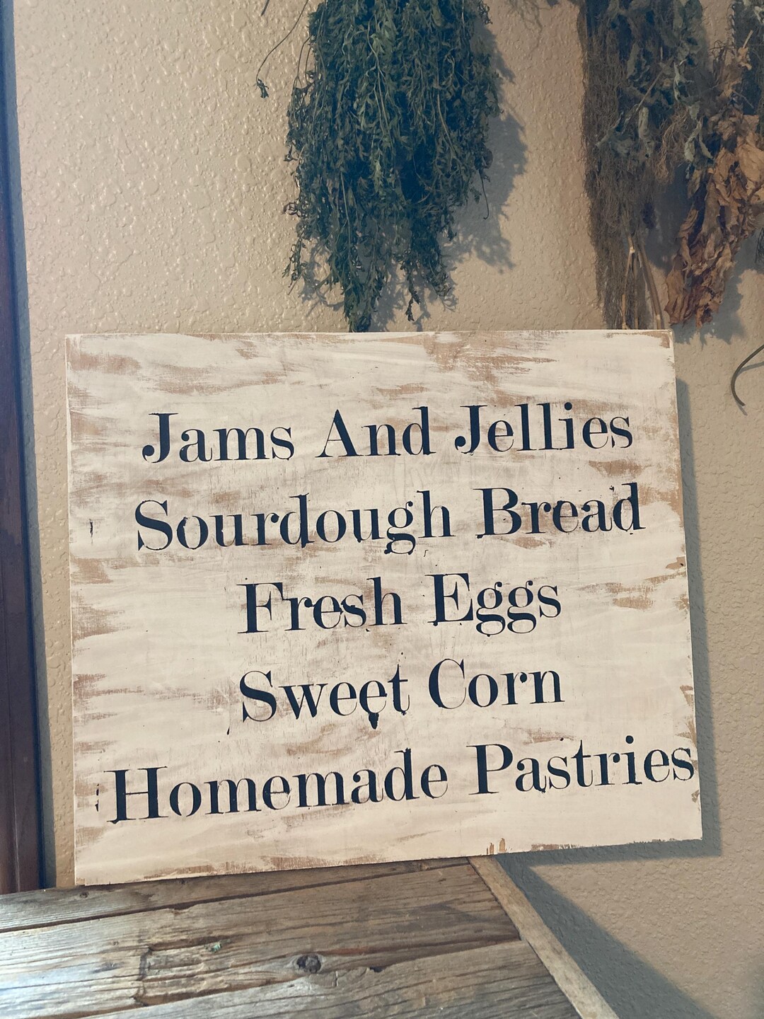 Primitive Farm Stand Sign/ General Store Colonial Sign Decor Rustic ...