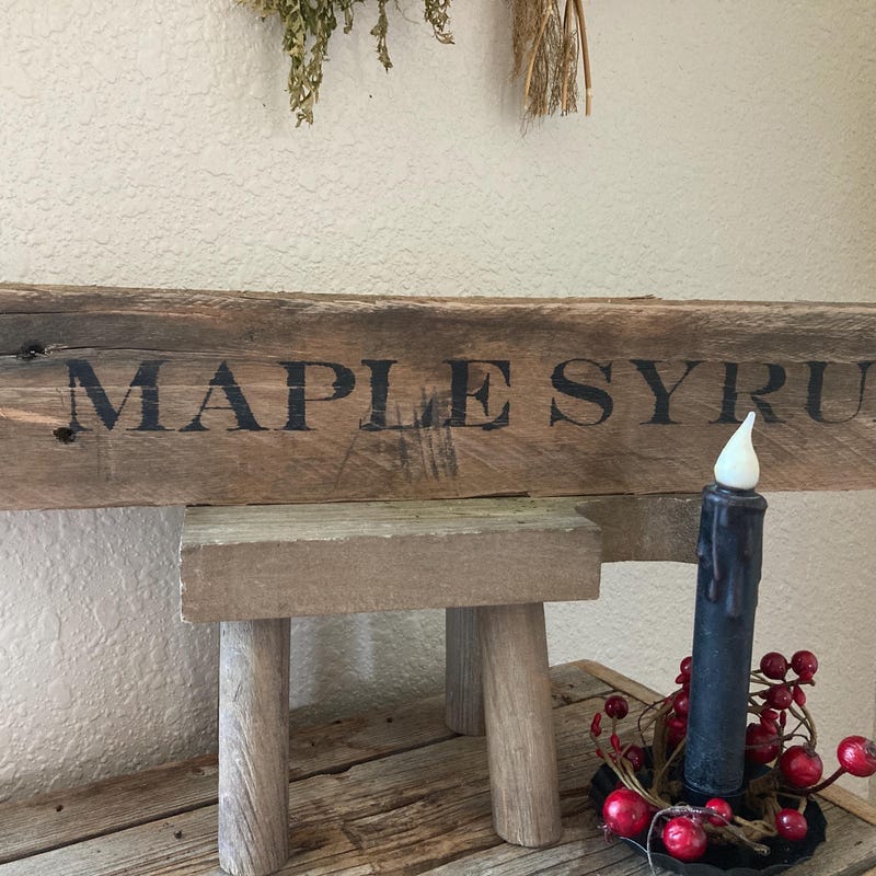 Maple Syrup Sign - Etsy