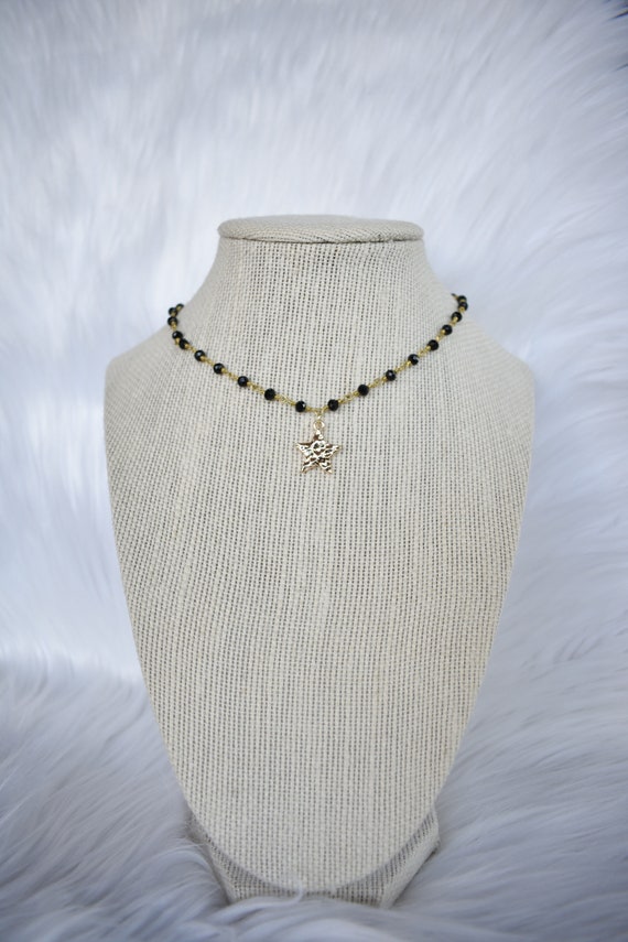 Mini Gold Star Necklace Star Necklace Stocking Stuffers For | Etsy