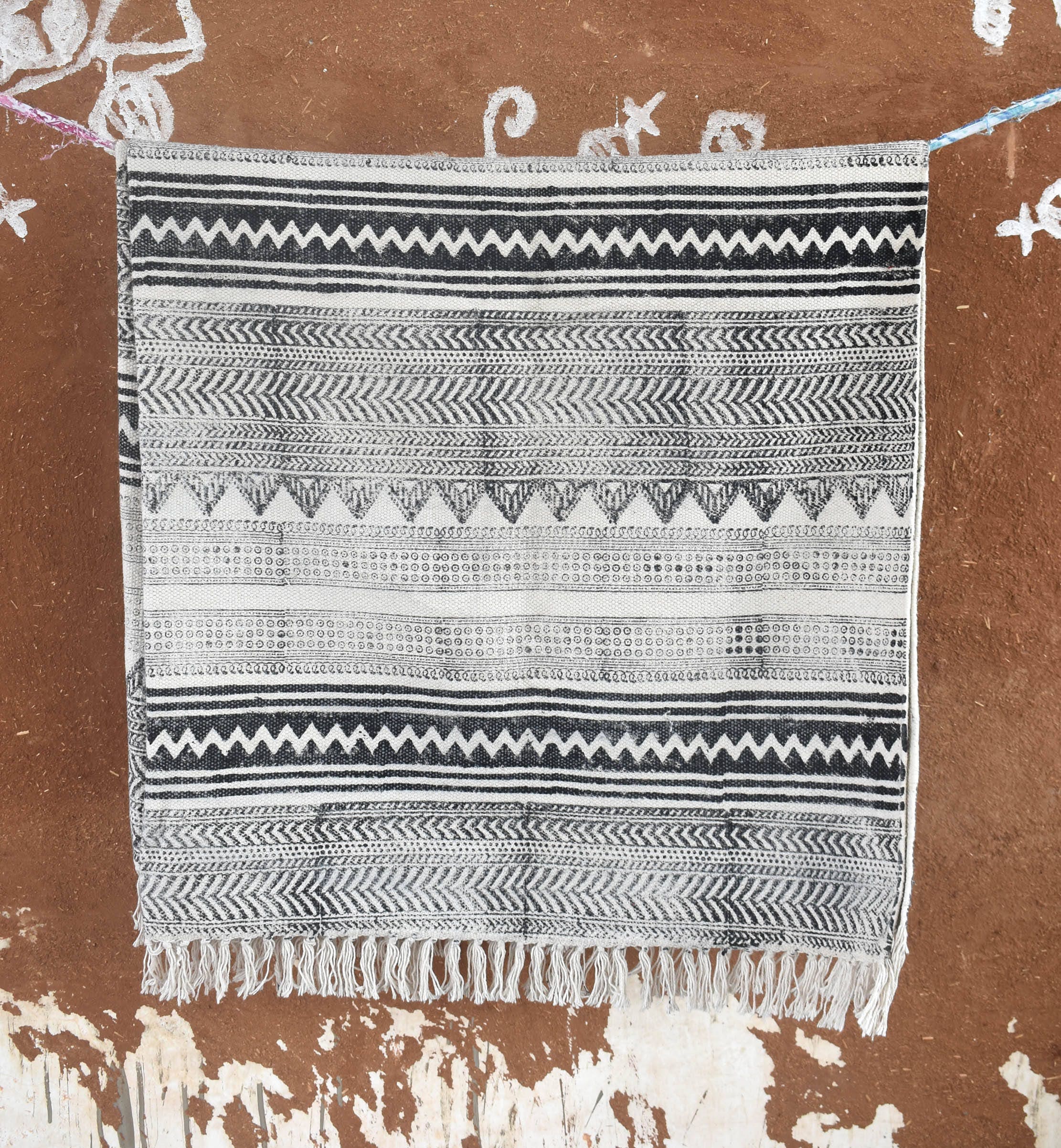 Large Indian Rugs Cotton Rug Woven Rug Area Rugs Sale Decor | Etsy