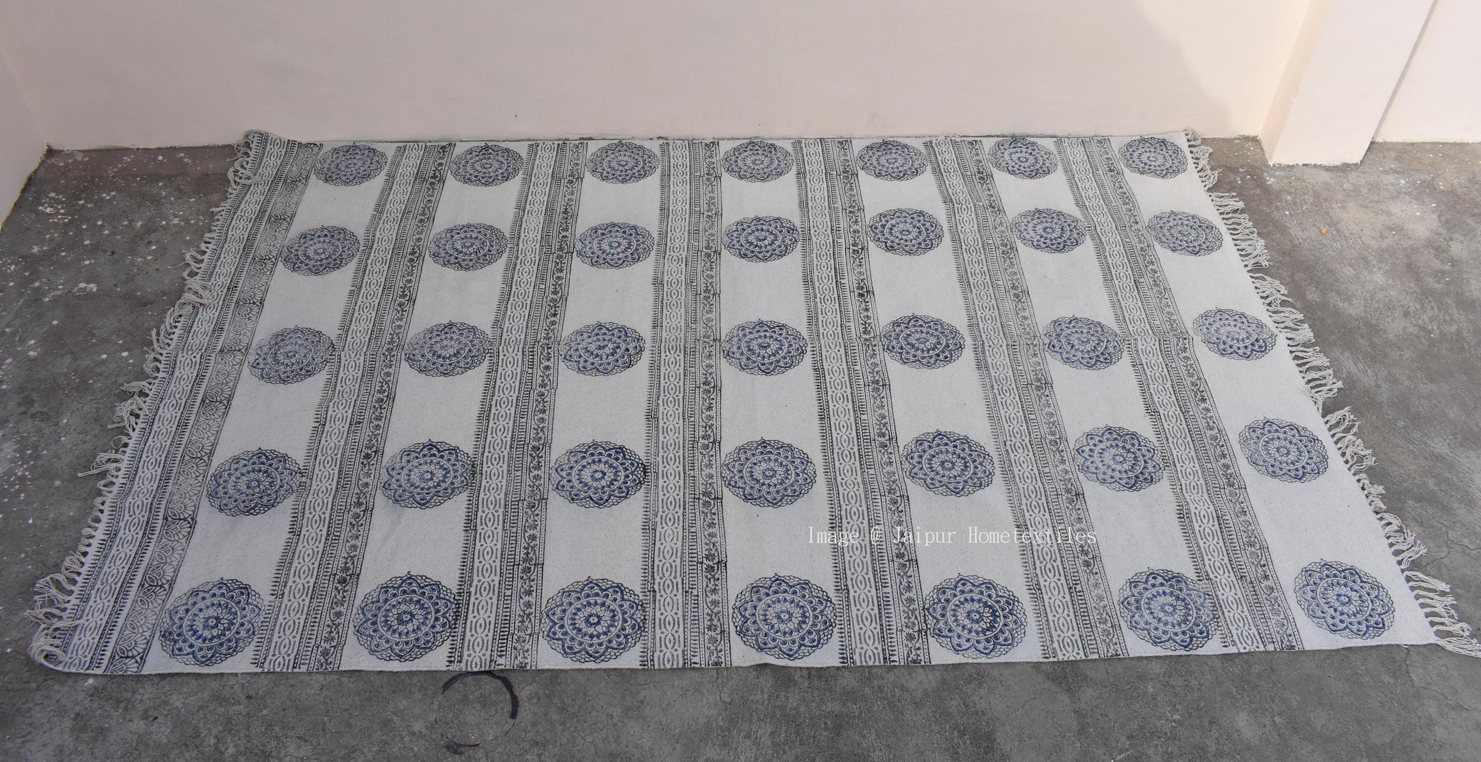 3x5ft Indian rugs cotton rug woven rug area rugs for sale | Etsy