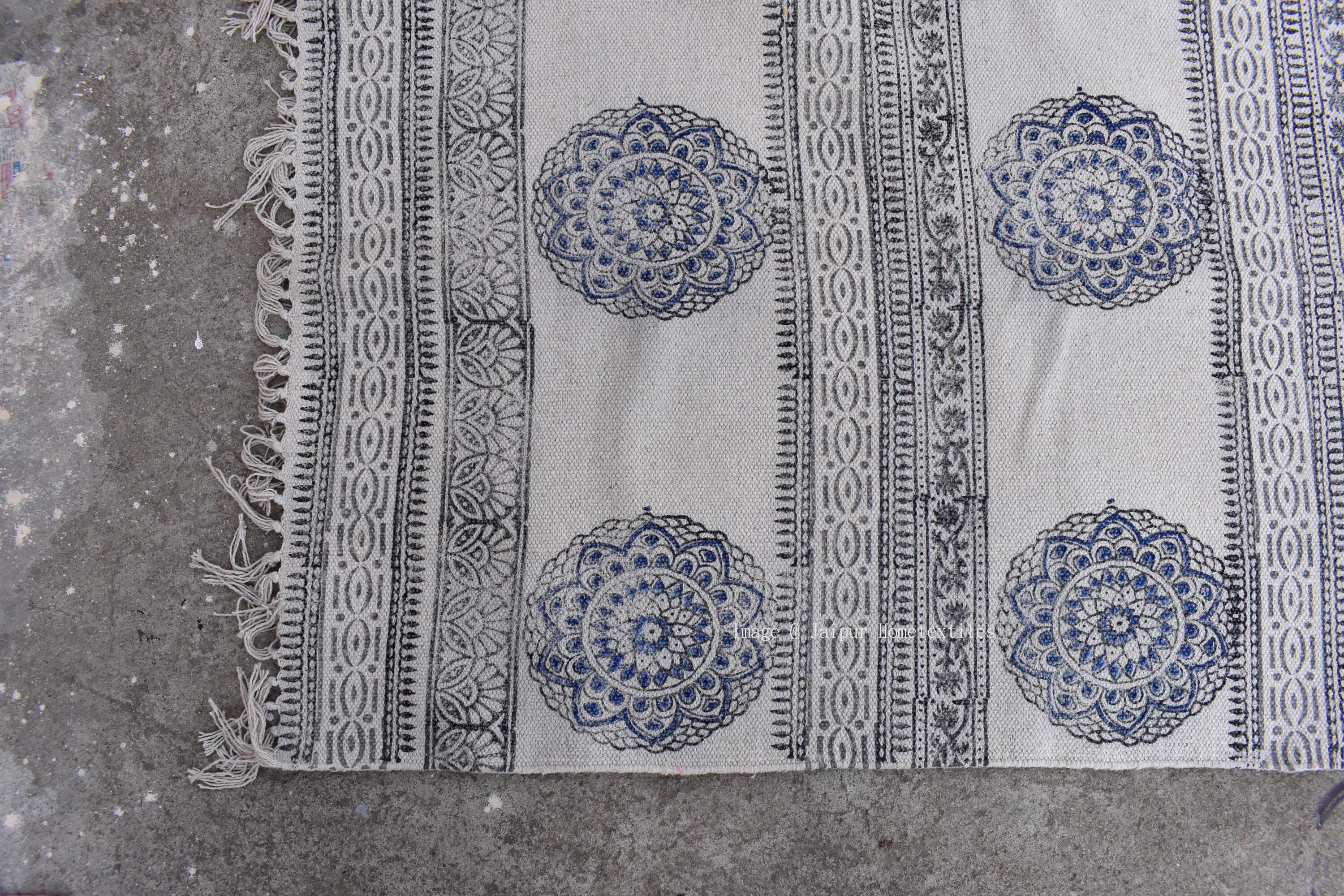 3x5ft Indian rugs cotton rug woven rug area rugs for sale | Etsy