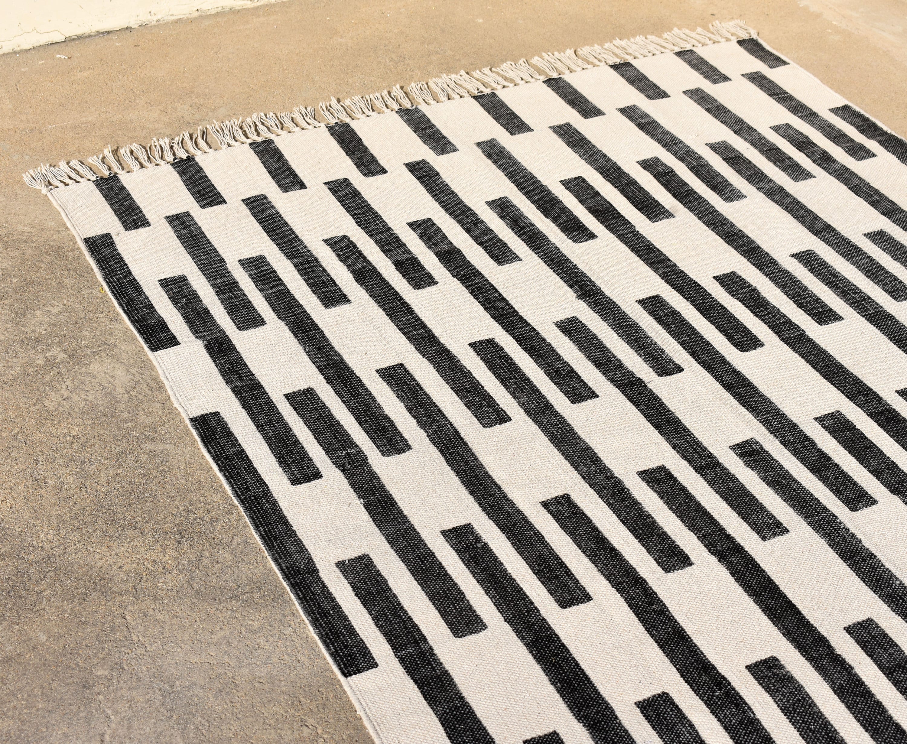 5x8 Feet Indian Rugs Cotton Rug Woven Rug Area Rugs for - Etsy