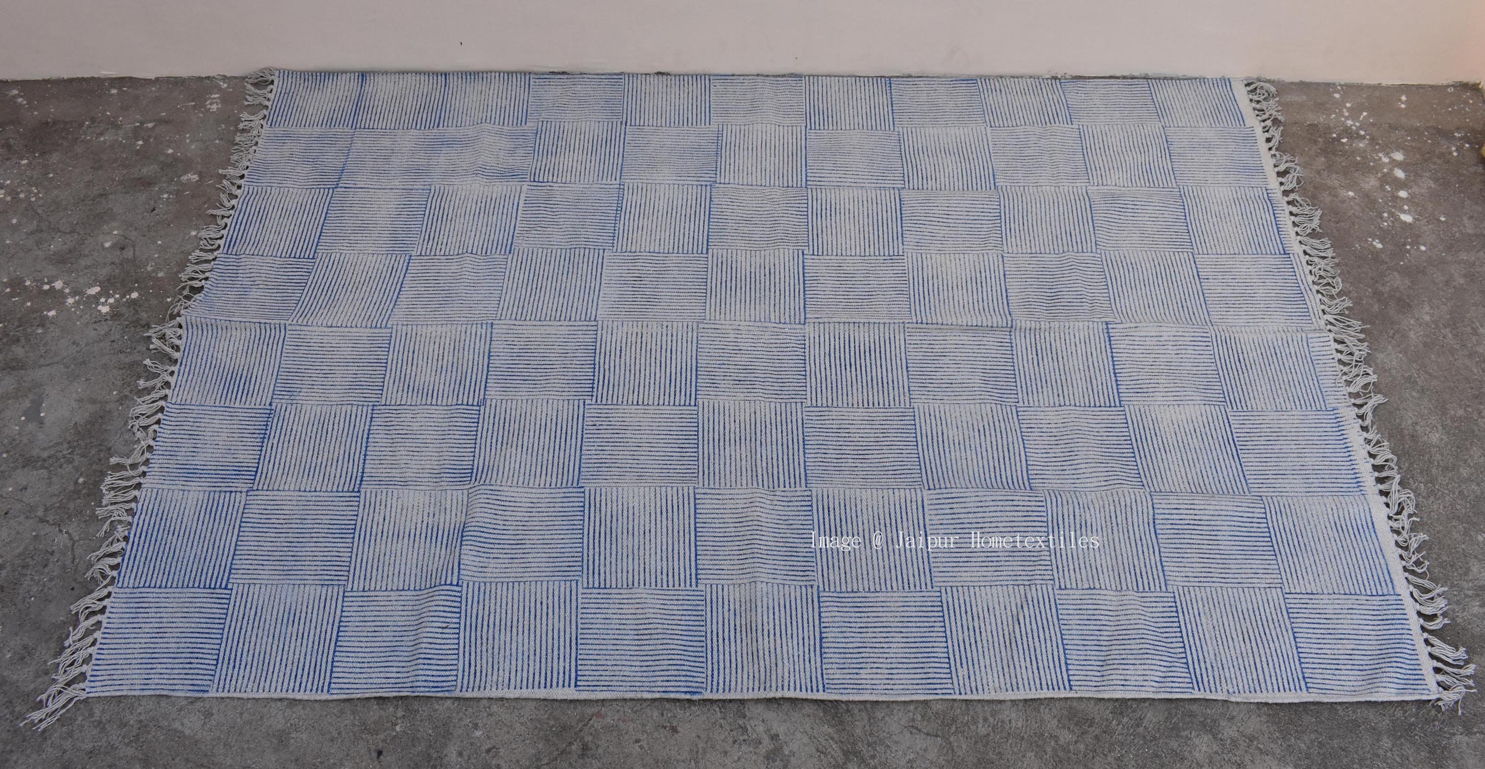 Large Indian Rugs Cotton Rug Woven Rug Area Rugs for Sale - Etsy