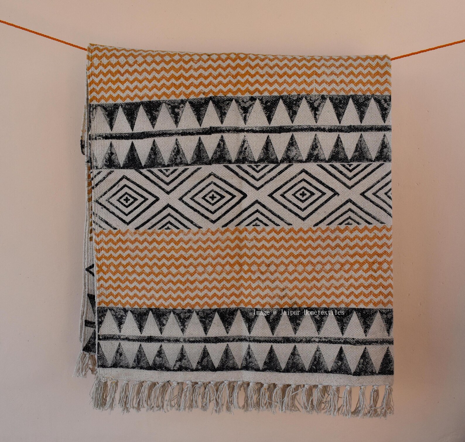 Large Indian Rugs Cotton Rug Woven Rug Area Rugs for Sale - Etsy