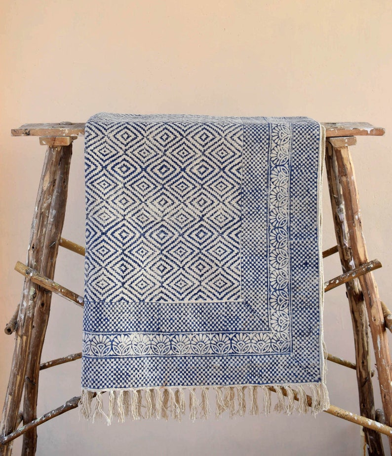 Buy Large 8x10 Ft Indian Rugs Cotton Rug Woven Rug Area Rugs Online in ...