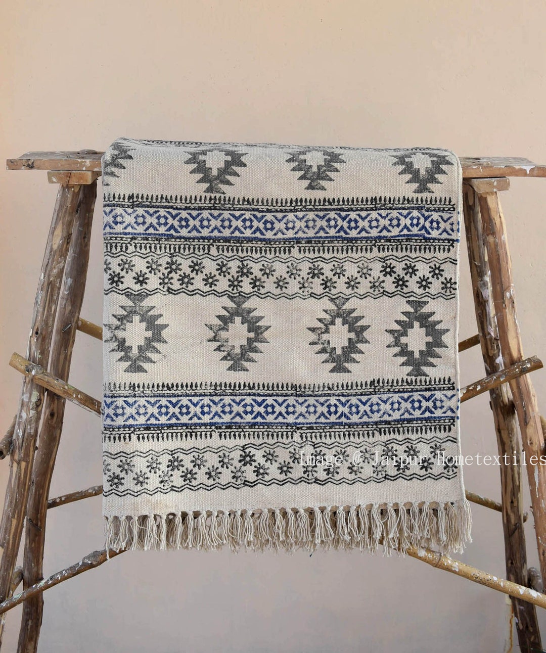 3x5ft Indian Rugs Cotton Rug Woven Rug Area Rugs for Sale - Etsy