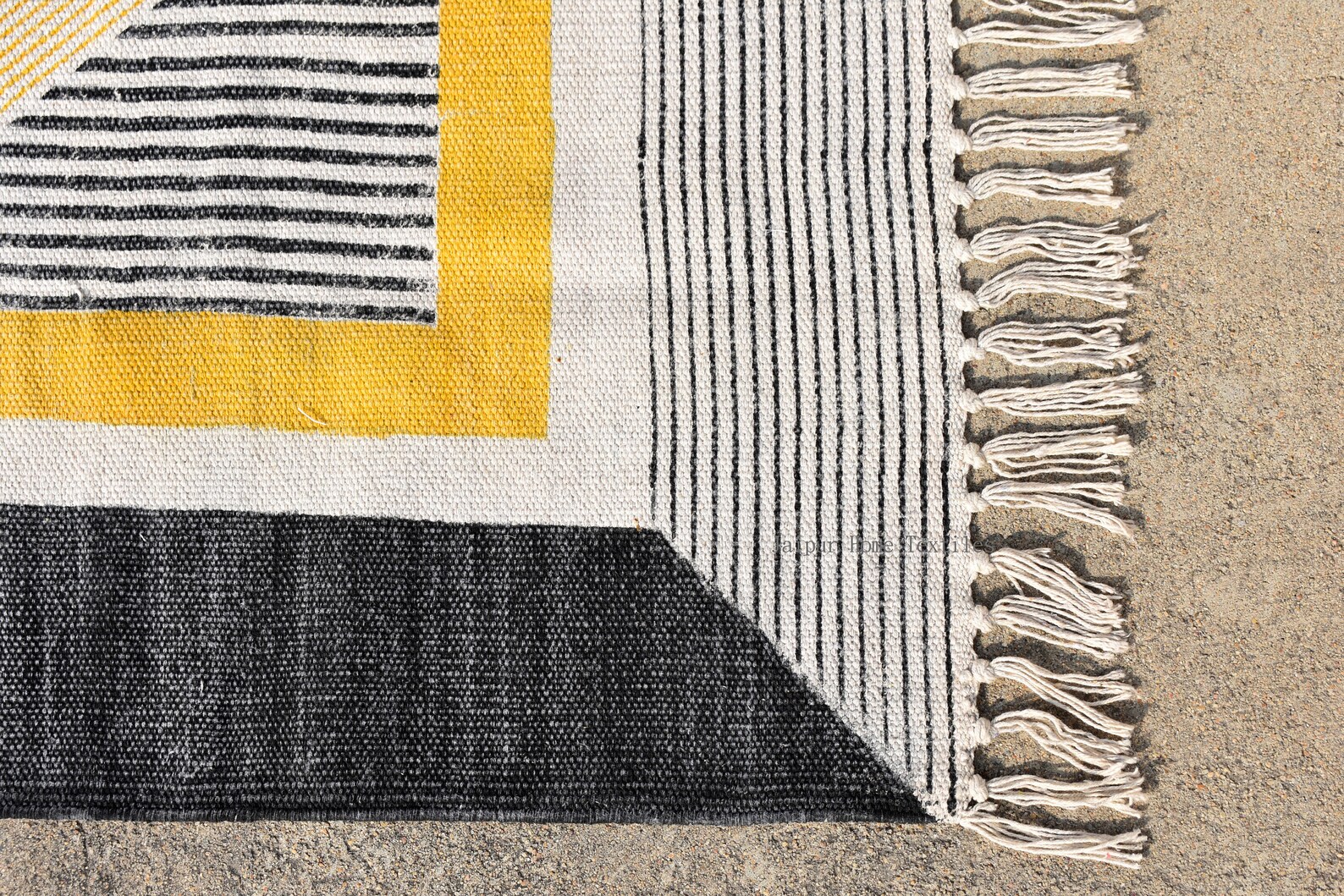 5x8 Feet Indian Rugs Cotton Rug Woven Rug Area Rugs for - Etsy