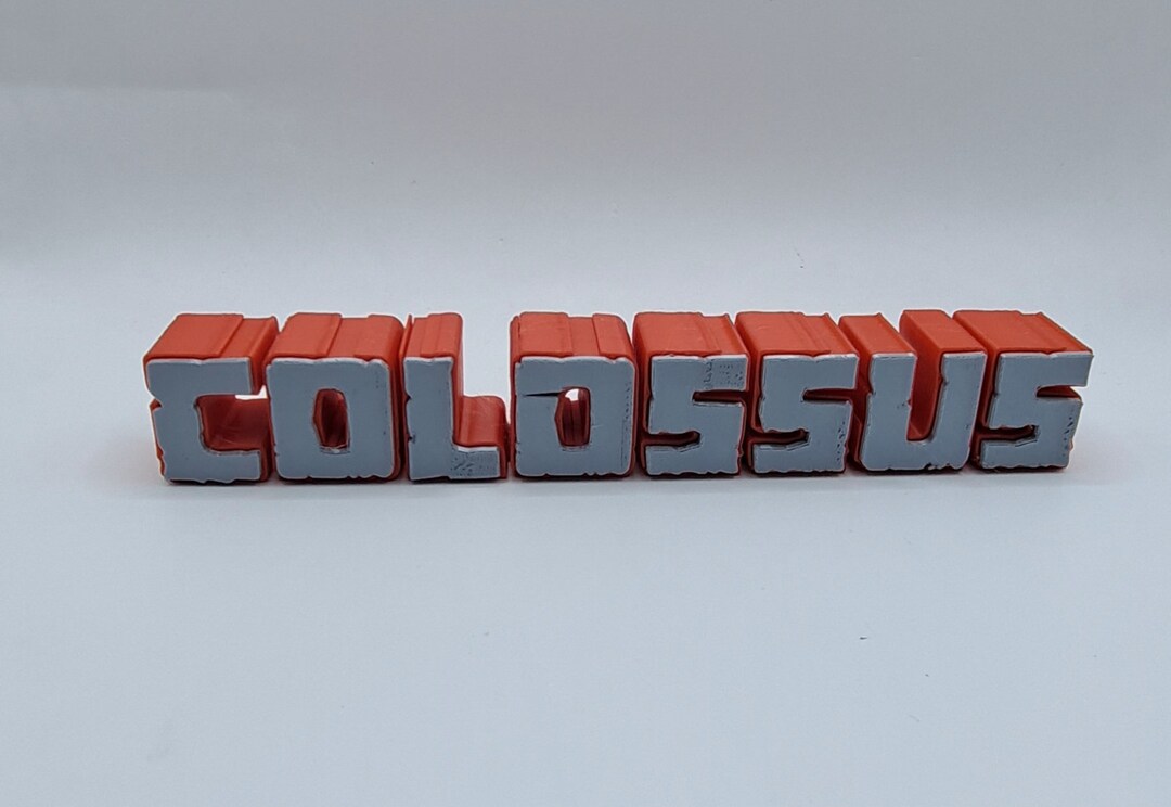 X-MEN Colossus Logo Sign Desktop Shelf Art - Etsy
