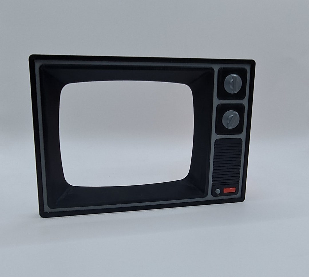 Retro TV Picture Photo Frame Magnetized Refrigerator Magnet - Etsy