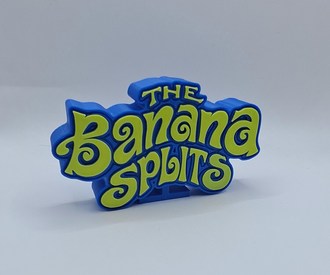 1960's TV Show the Banana Splits Sign Desktop Shelf Art - Etsy UK