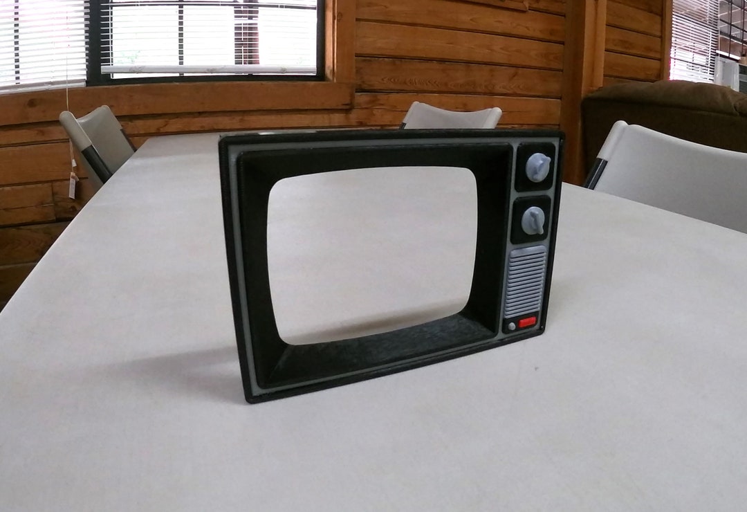 Retro TV Picture Photo Frame Magnetized Refrigerator Magnet - Etsy