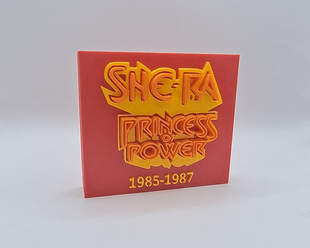 1980s Cartoon She-ra the Princess of Power Sign Signage Desktop Shelf ...