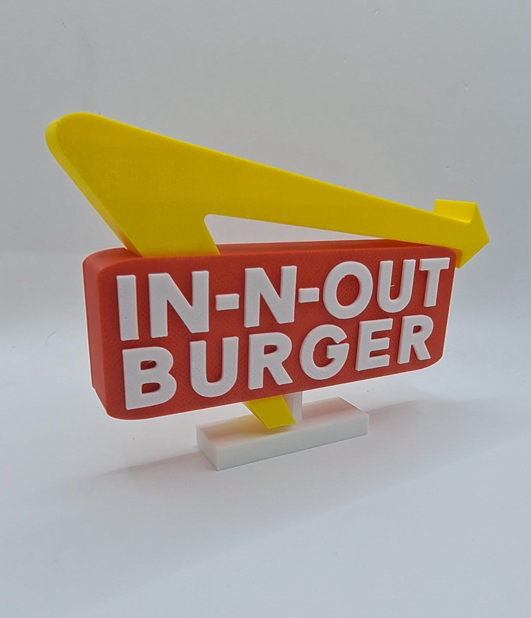 IN N OUT BURGER Sign Desk Shelf Art Sign - Etsy