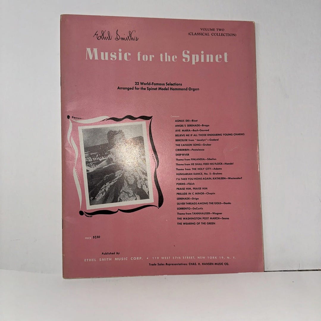 Ethel Smith’s Music for the Spinet Volume Two (classical Collection ...