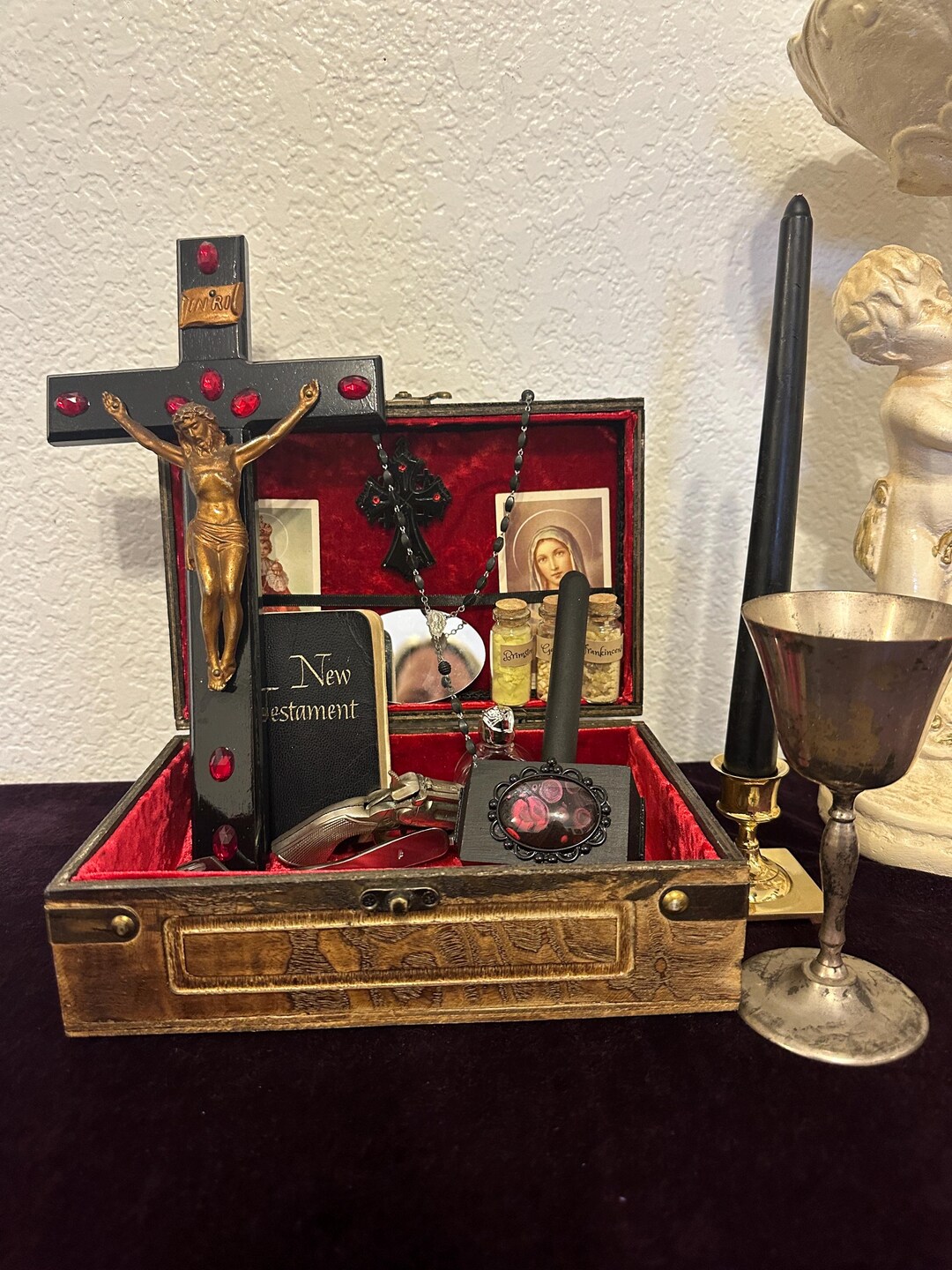 Vampire Slayer Kit, Treasure Box, Dracula Memorabilia, Dark Academia L ...