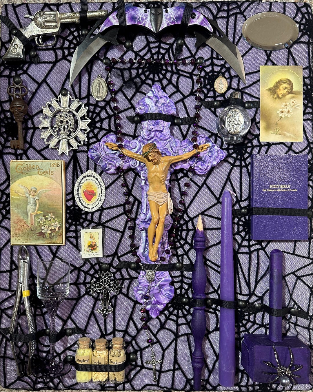 Vampire Slayer Kit Poster, Lavender 16 X 20, Print, Goth Decor - Etsy