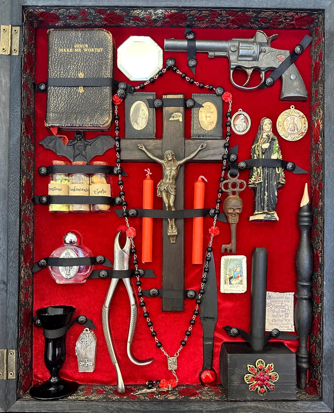 Vampire Slayer Kit Poster, Black and Red 16” X 20”, Print, Eternal Fire ...