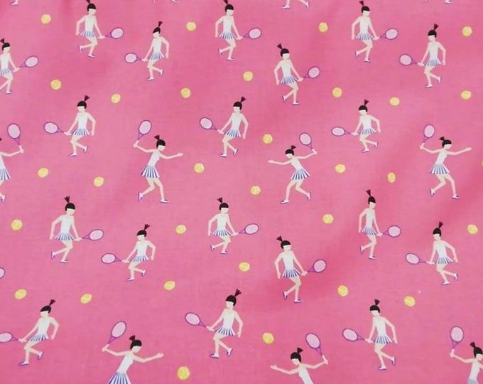 Tennis Fabric Tennis Pop by Catalinakim Colorful Retro 1990s Tennis ...