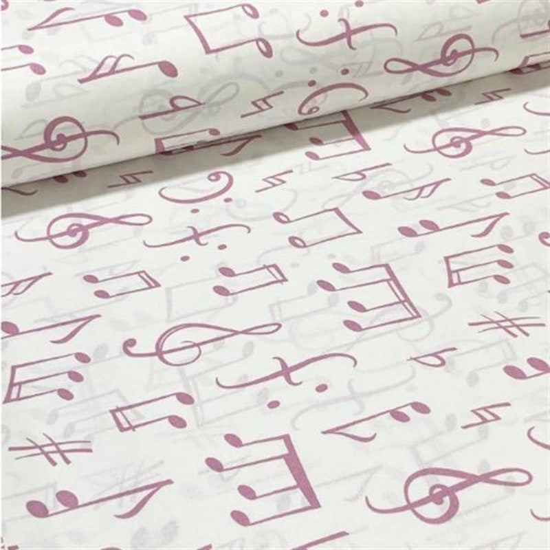 Music Note Fabric - Etsy