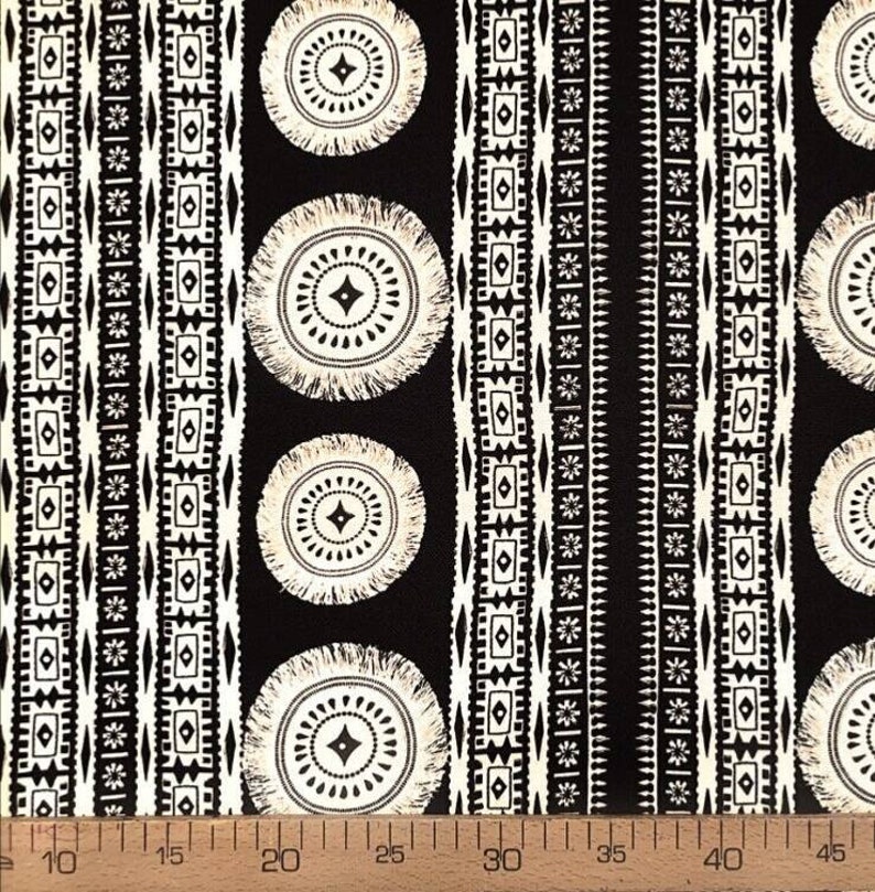 Tribal Boho Upholstery Fabric By The Yard Nomadic Aztec Etsy
