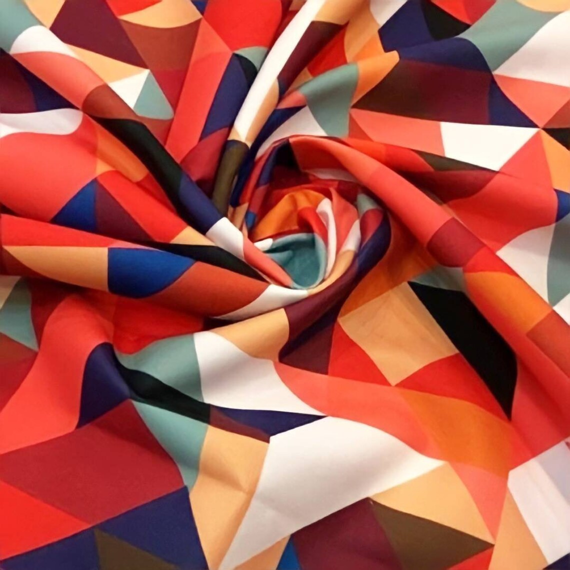 Color Block Upholstery Fabric by the Yard Geometric Fabric - Etsy