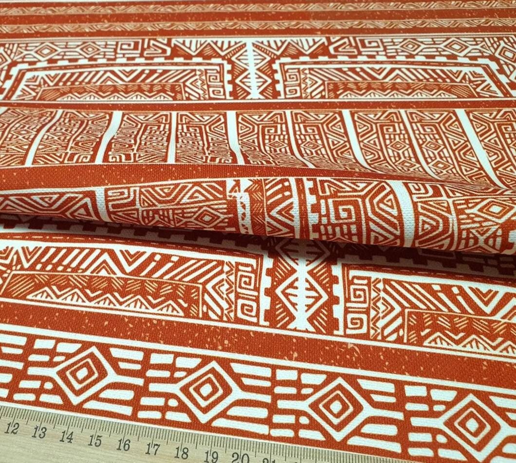 Aztec Fabric Southwestern Upholstery Fabric by the Yard Boho - Etsy