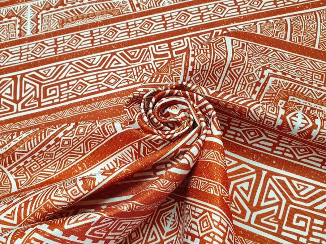 Aztec Fabric Southwestern Upholstery Fabric by the Yard Boho - Etsy