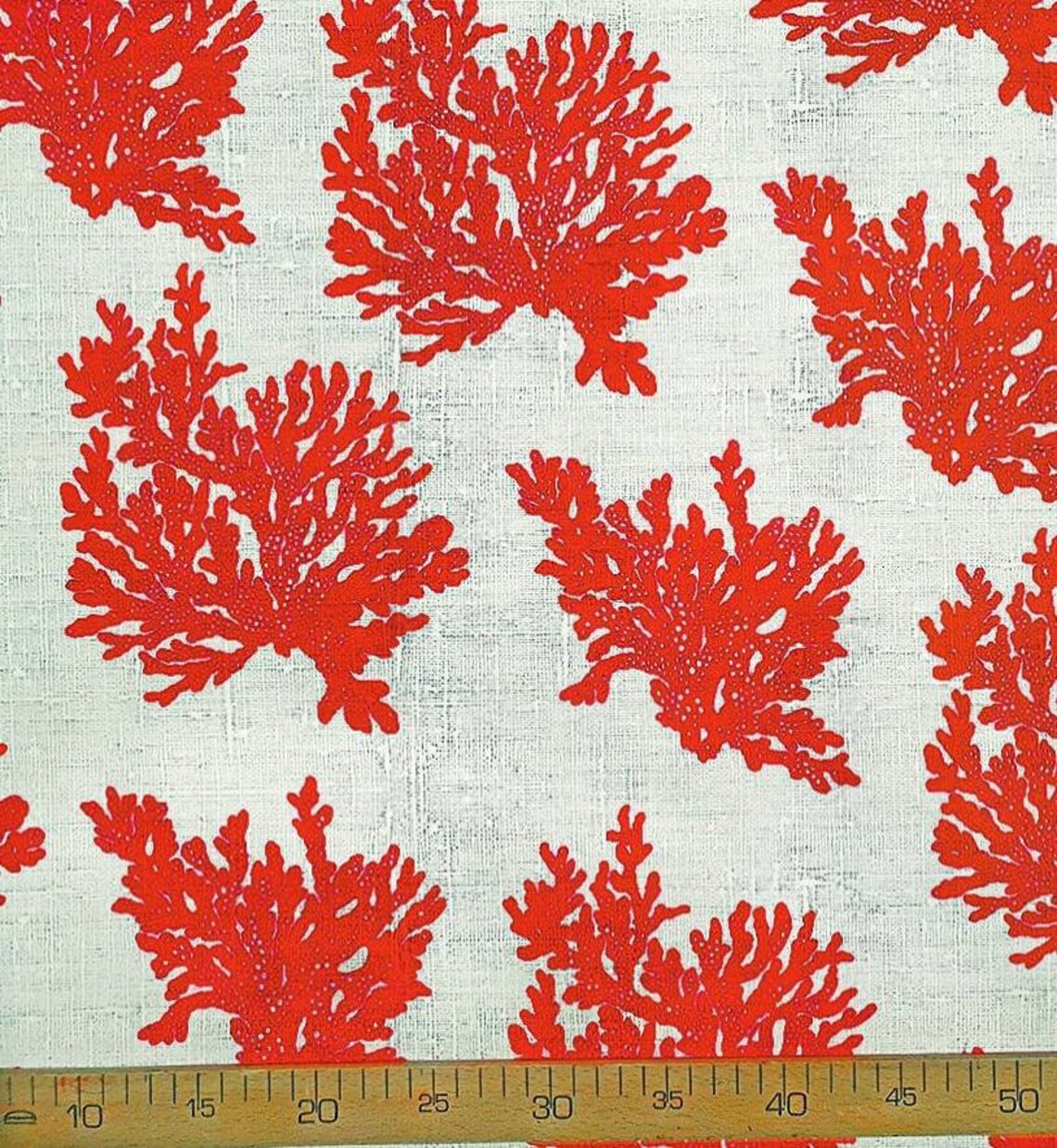 Ocean Fabric by Yard Coral Reef Print Nautical Upholstery - Etsy