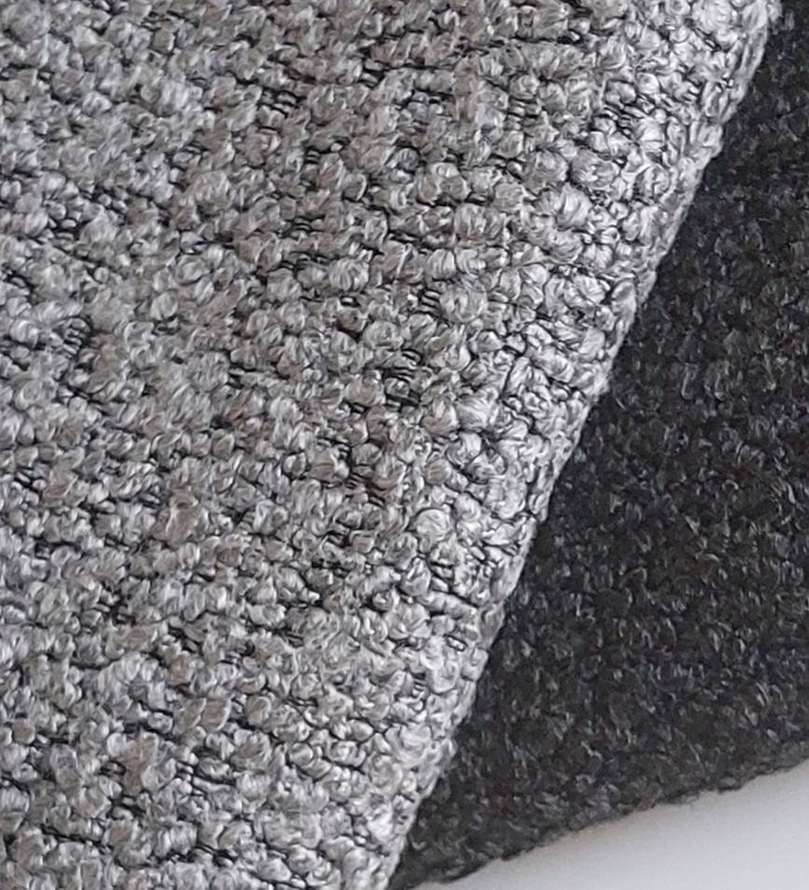 Gray Boucle Upholstery Fabric, Heavy Woven Texture, Home Decor by the ...