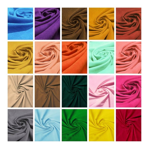 32 Color Solid Upholstery Fabrics by Yard Digital Printed Fabrics for Chair Tablecloth Pillow 55 Wide Home Decor Fabric Etsy Australia