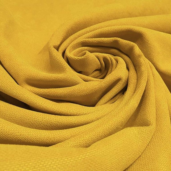 Mustard Fabric - Etsy
