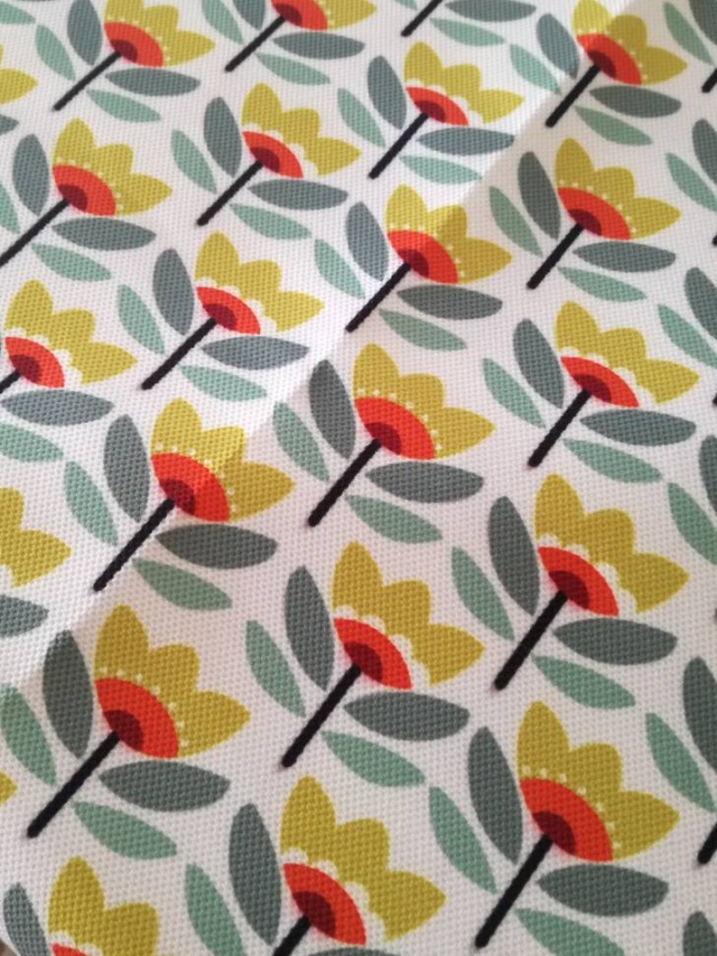 Scandi Floral Fabric by Yard Upholstery Drapery Fabric for - Etsy