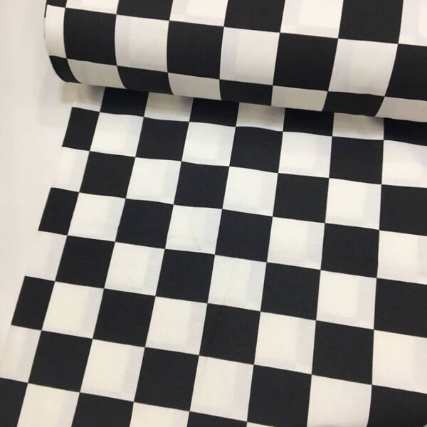 Checkerboard Fabric - Etsy