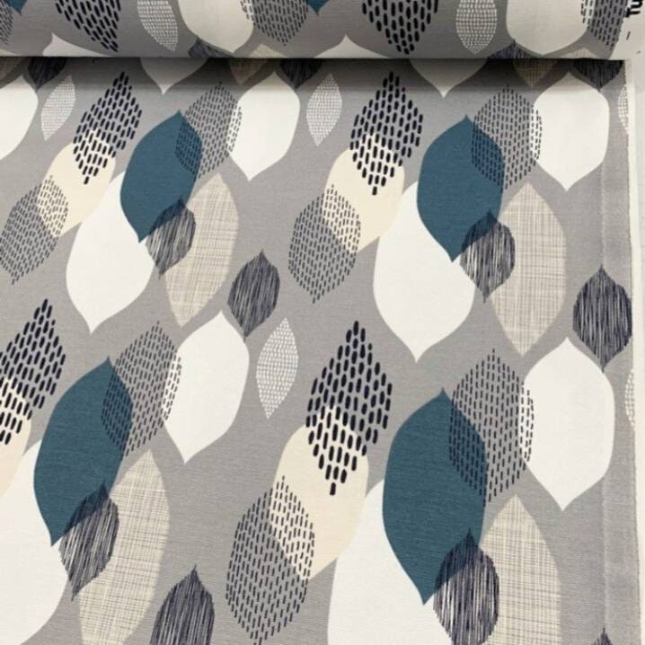 Midcentury Modern Upholstery Fabric by Yard Abstract Print - Etsy