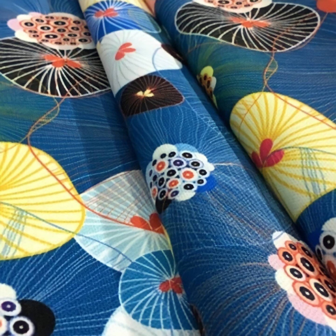 Abstract Art Print Fabric Upholstery Fabric by the Yard - Etsy