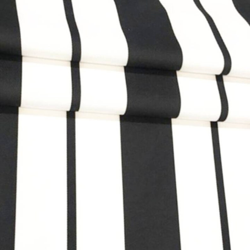 Black and White Striped Fabric by Yard Upholstery Fabric | Etsy
