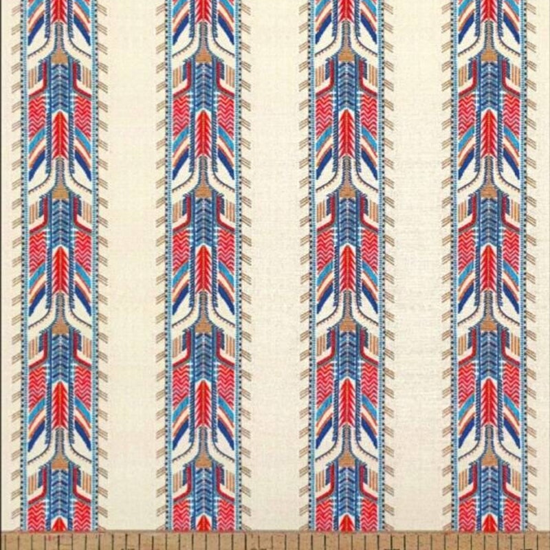 Aztec Print Fabric - Etsy UK