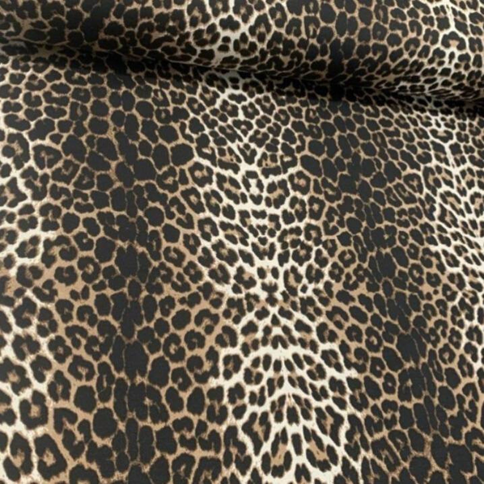 Leopard Upholstery Fabric by the Yard Animal Print Cotton - Etsy