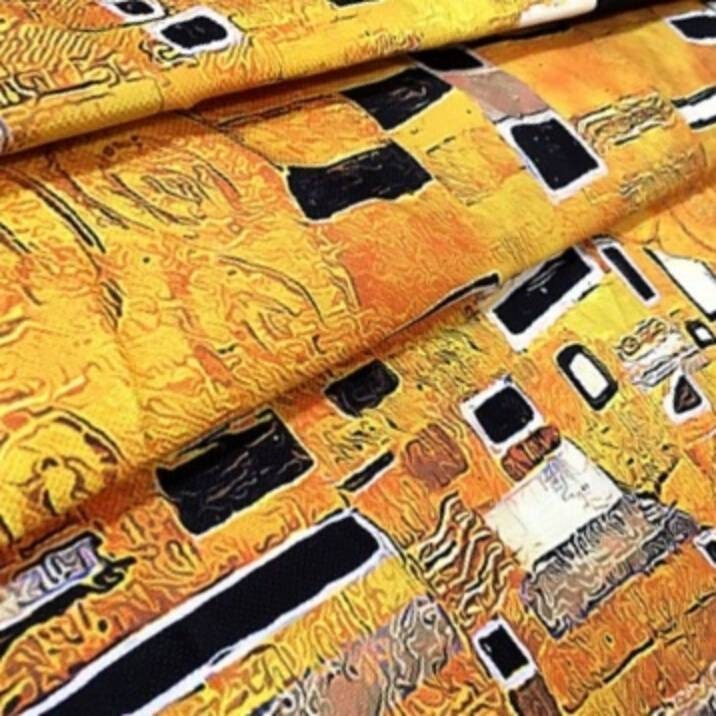 Art Print Fabric Geometric Upholstery Fabric by Yard Gustav - Etsy