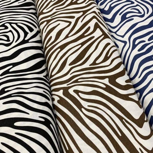 Zebra Fabric - Etsy